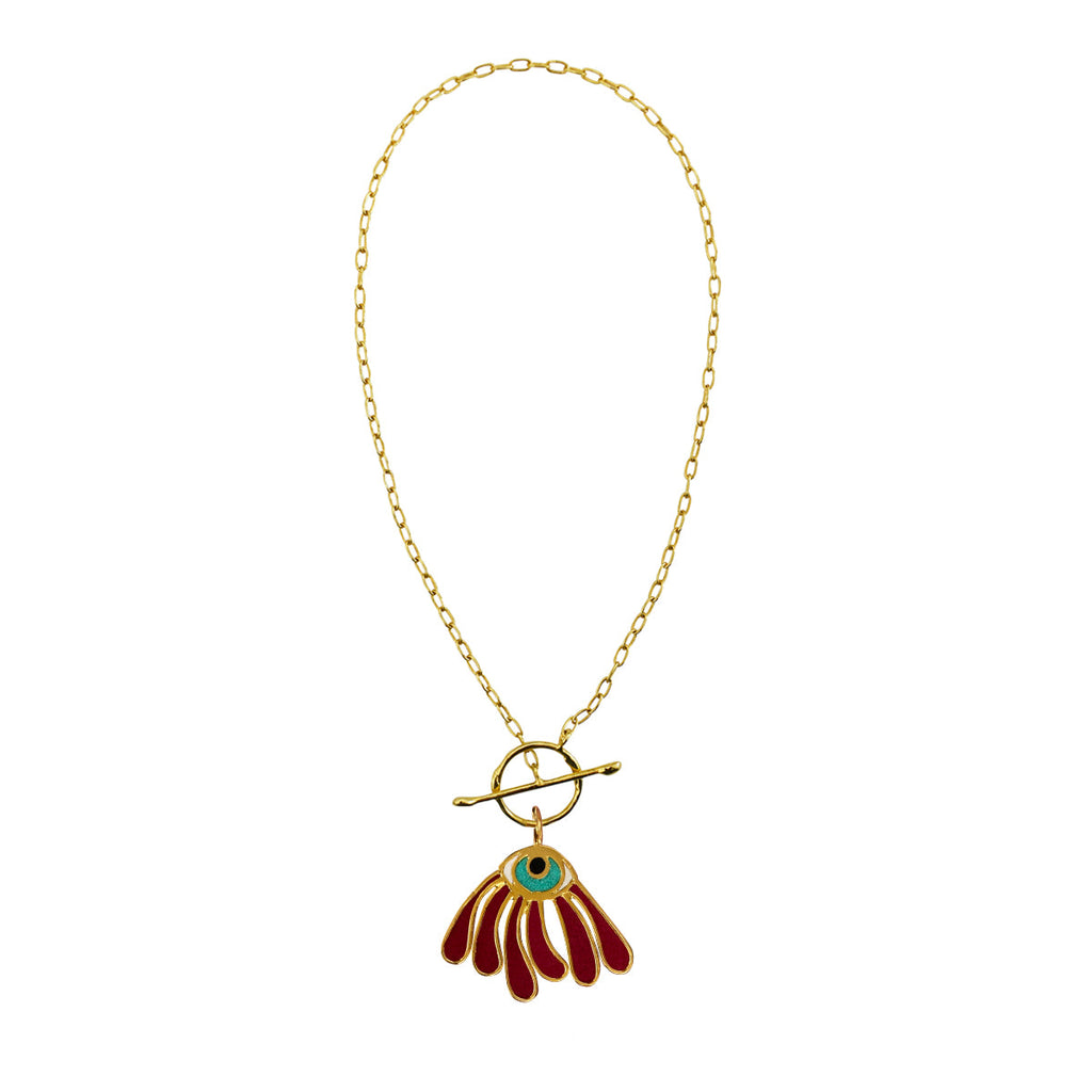 Chain link mini Daisy by Amulettos – Amulettos.com